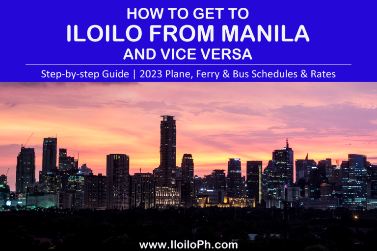 How to Travel to Iloilo from Manila - Iloilo Ph